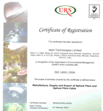 Aksh OptiFibre Ltd. :: Certificate